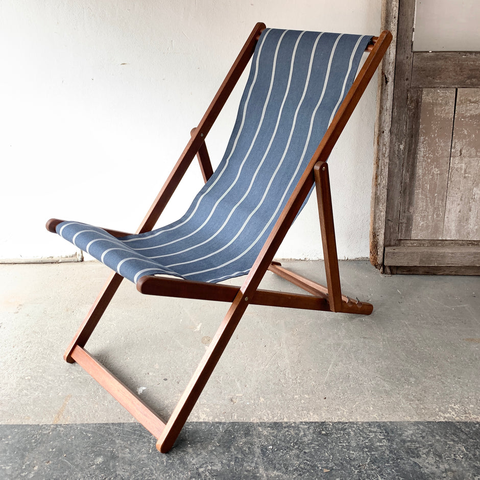 Replacement Deckchair Slings | French Cotton & Sunbrella Canvas | Ici ...